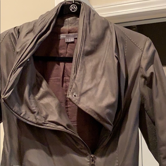 Vince | Jackets & Coats | Vince Leather Jacket | Poshmark